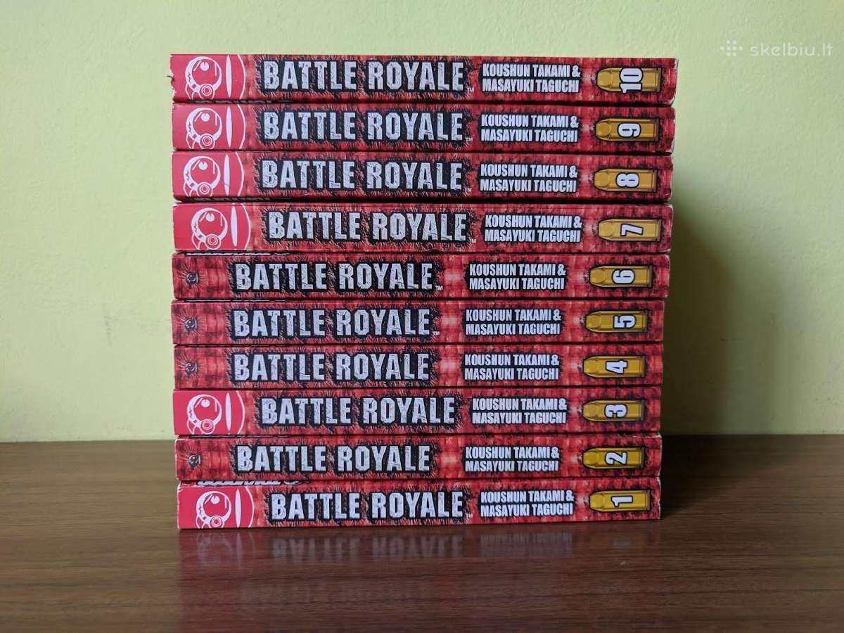 Battle Royale anime manga vol1 - Skelbiu.lt