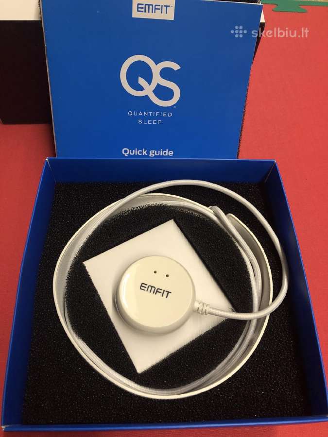 Emfit Qs Sleep Tracker miego stebėjimo sistema - Skelbiu.lt
