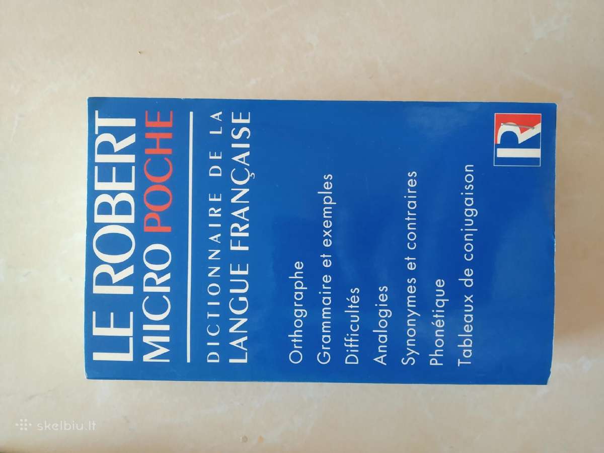 Le Robert Micro Poche Dictionnaire de la Francaise - Skelbiu.lt