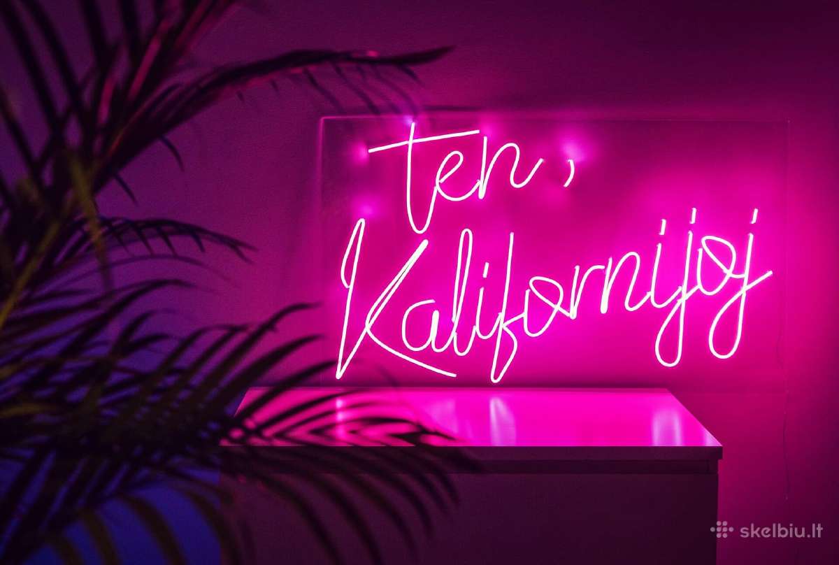 Neoninė reklama / Neon LED Užrašų Gamyba - Skelbiu.lt