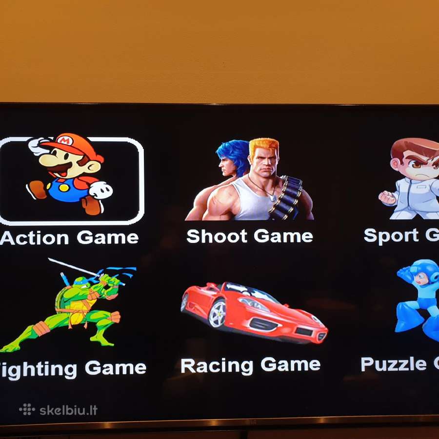 Klasikine žaidimų konsolė Dendy ziliton zhiliton - Skelbiu.lt