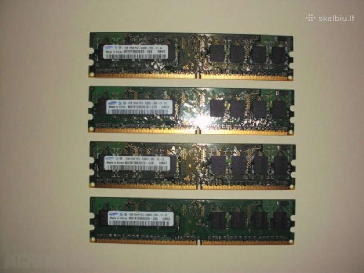 RAM Ddr2 Ddr3 - Skelbiu.lt