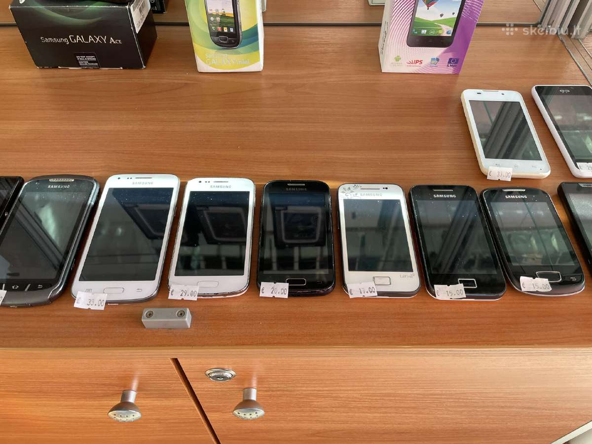 Įvairūs Samsung Galaxy modeliai nuo 15 eu. - Skelbiu.lt