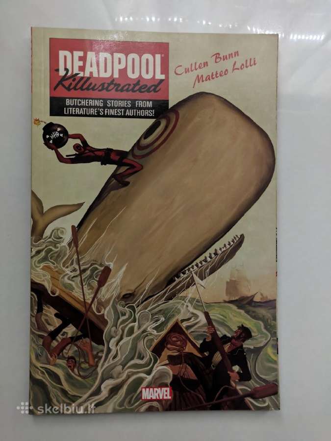 Deadpool Killustrated marvel komiksai comics - Skelbiu.lt