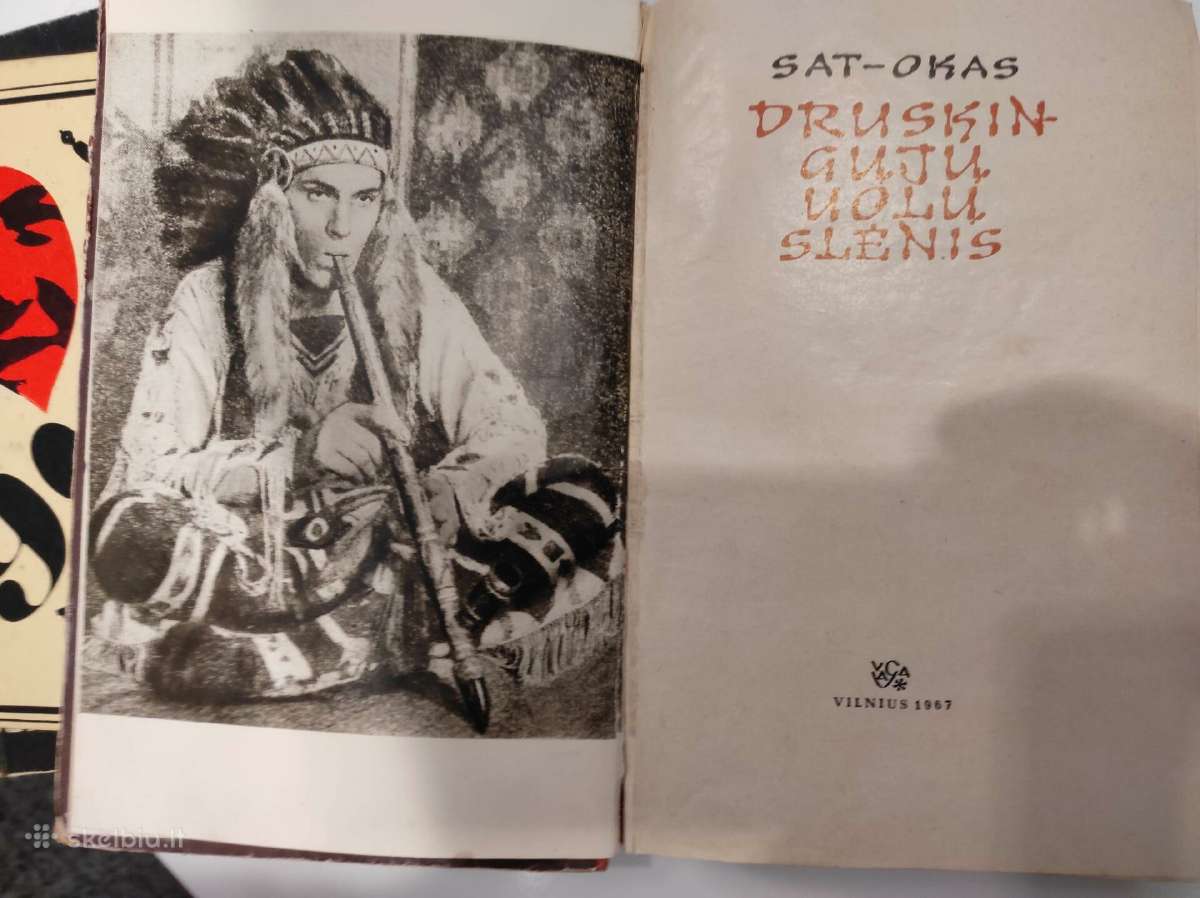 Satokas Baltasis Mustangas(apie indenus) - Skelbiu.lt