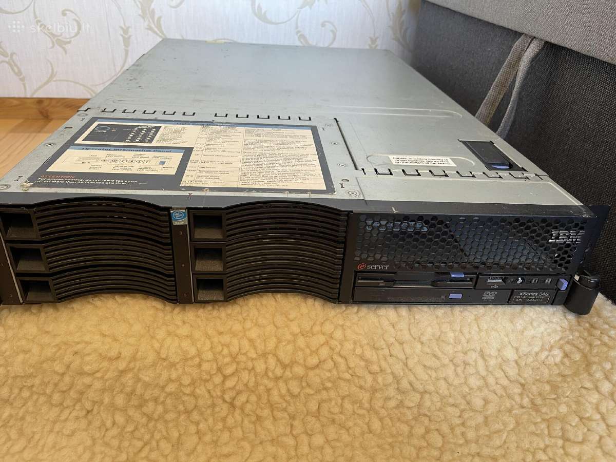 Ibm xseries 346 serveris Xeon 3.8 GHz - Skelbiu.lt