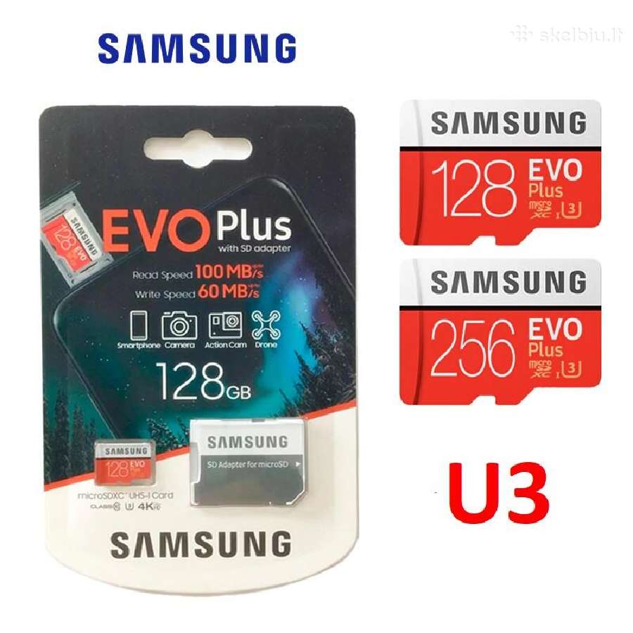 Samsung EVO Plus liko tik 64gb - Skelbiu.lt