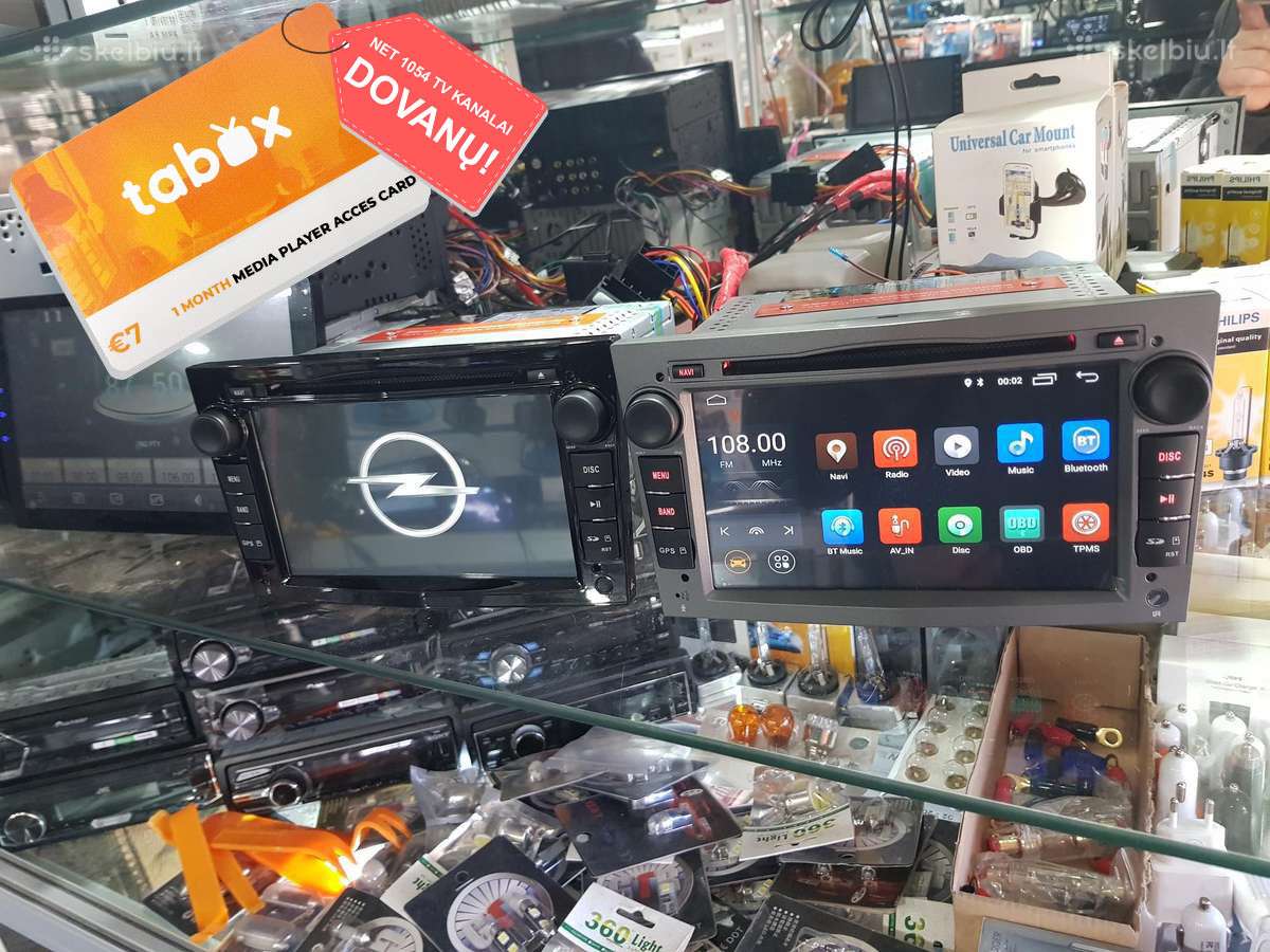 Opel Android 10,2/32/64,mtk/px30/px5,dsp,ips - Skelbiu.lt