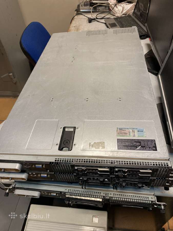 Dell serveris R610 1950 Xeon RAM HDD Cisco 2960g - Skelbiu.lt