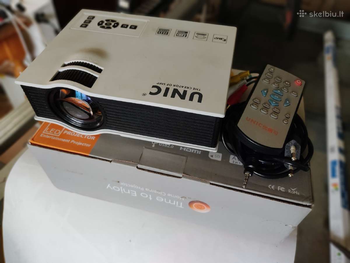 LED projektorius unic uc40 - Skelbiu.lt