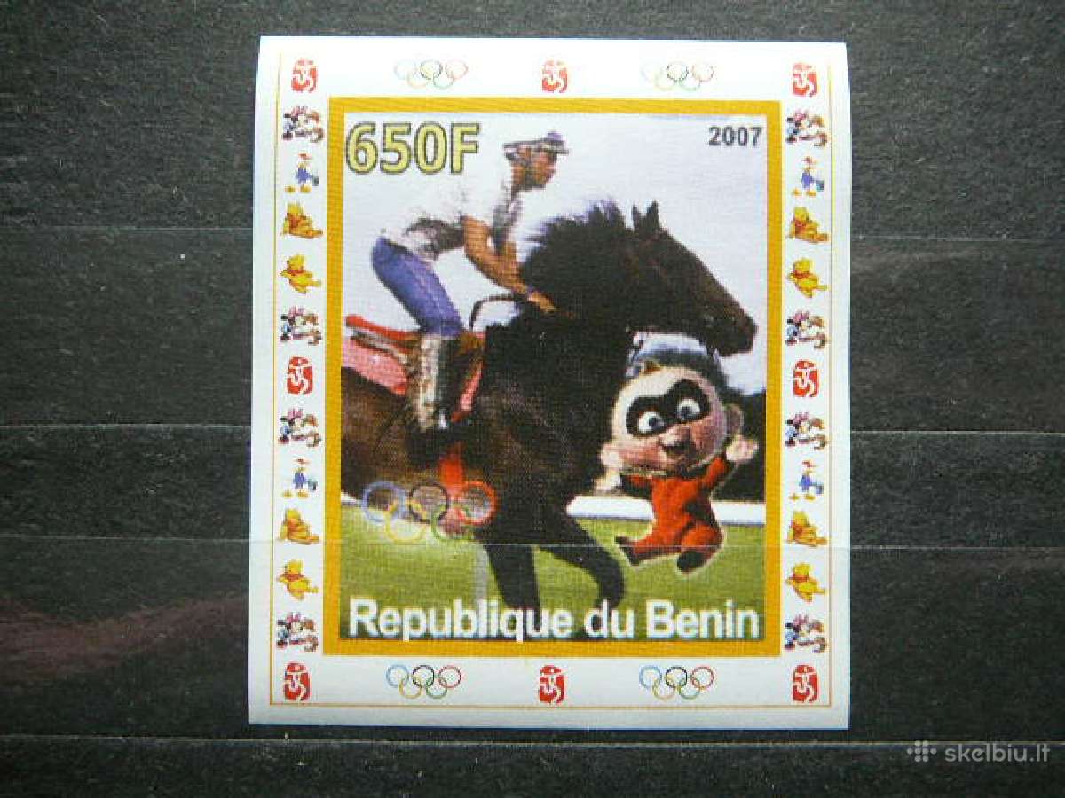 Olimpines Beninas 2007 mnh bnn76 - Skelbiu.lt