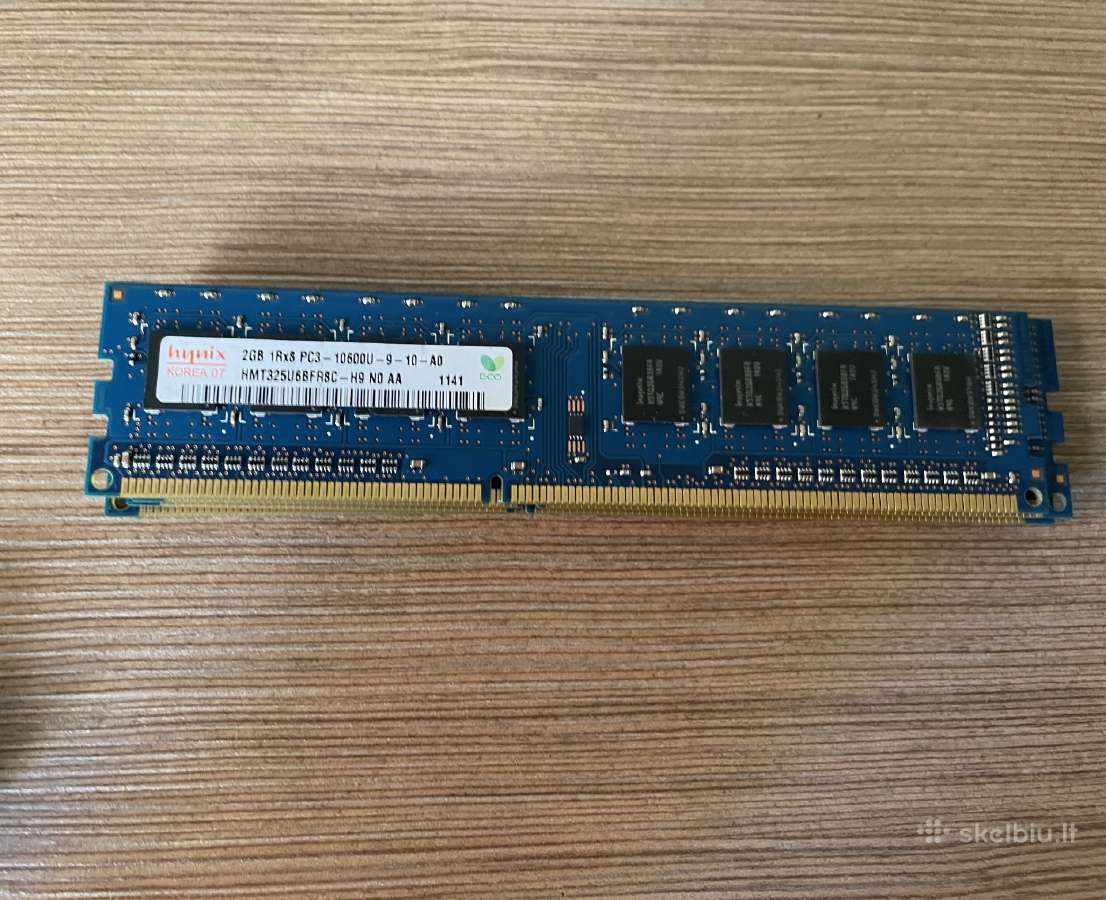 Operatyvioji atmintis Ddr3 RAM - Skelbiu.lt