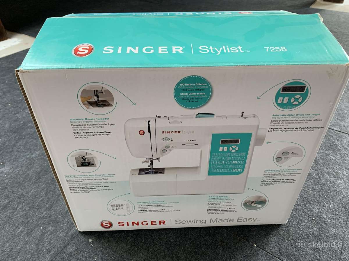 Singer Stylist 7258 - Skelbiu.lt