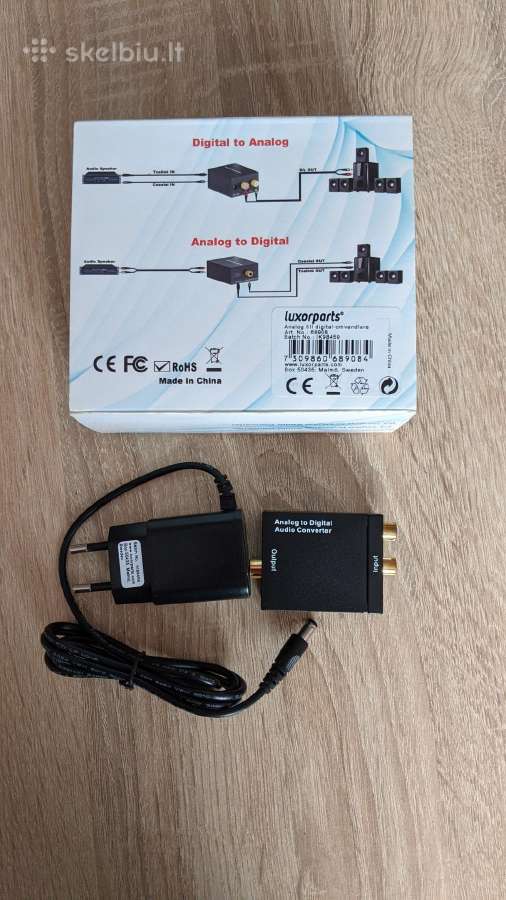 Optinis keitiklis iš AV į optinį, Coaxial - Skelbiu.lt