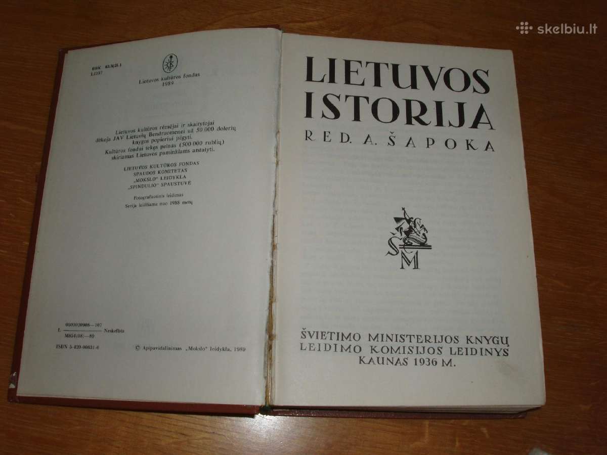 Sapoka Lietuvos istorija - Skelbiu.lt
