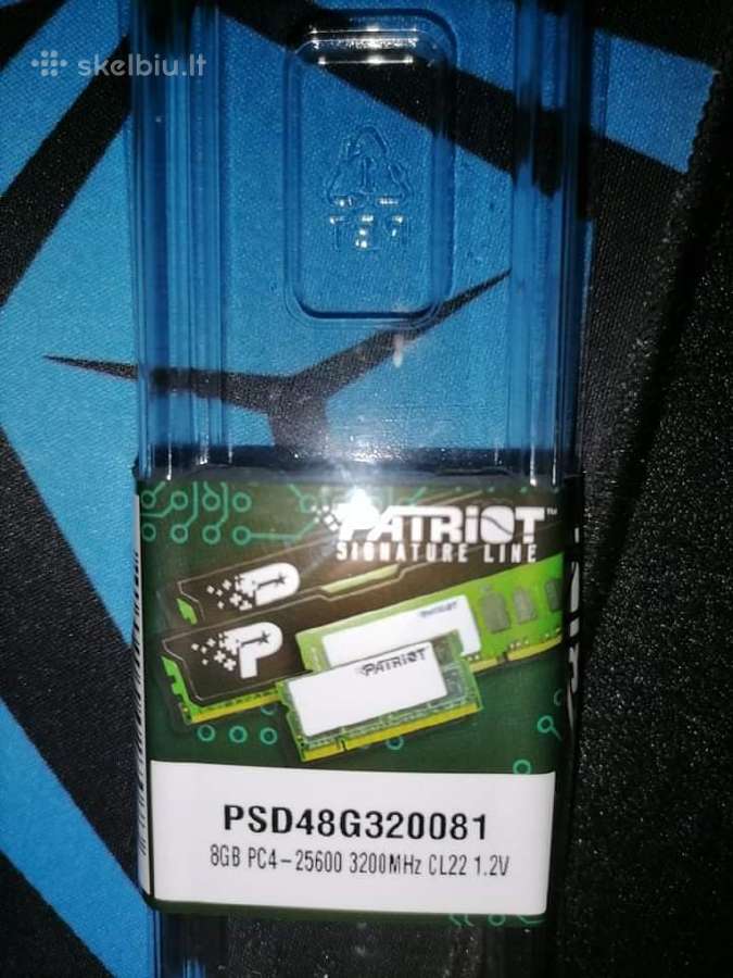 RAM atmintis ddr4 16gb 3200mhz (2x8gb) - Skelbiu.lt