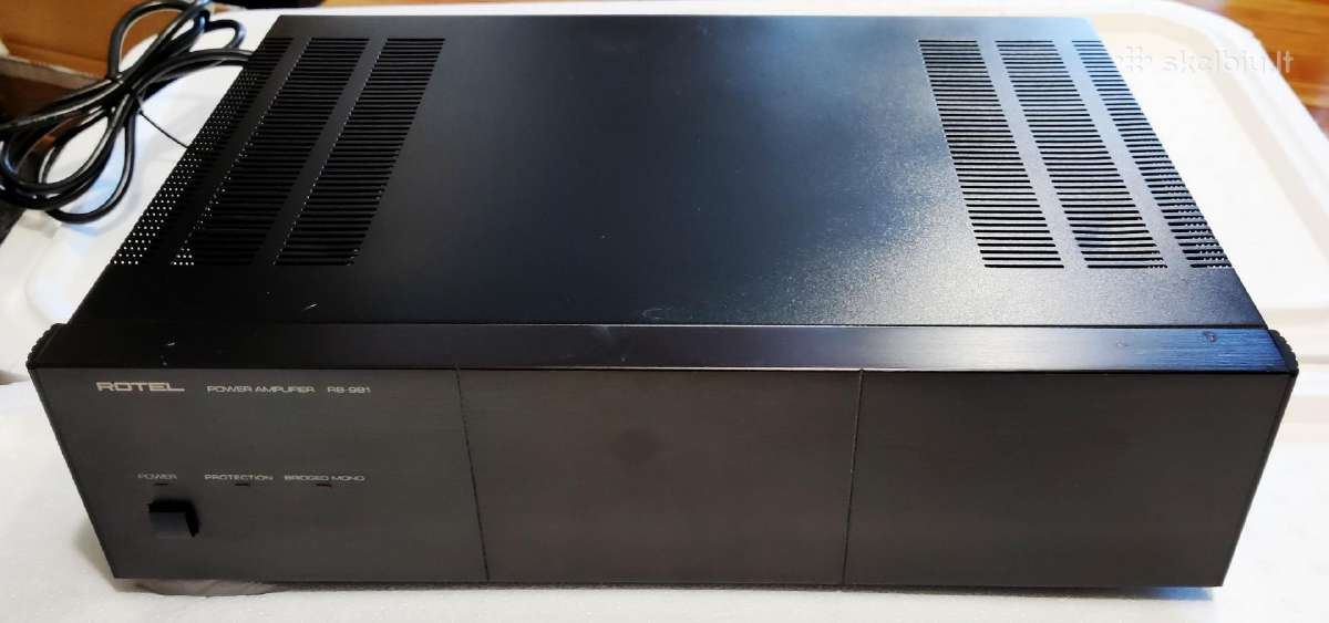 Rotel Rb-981 galinis stiprintuvas 2x130w - Skelbiu.lt