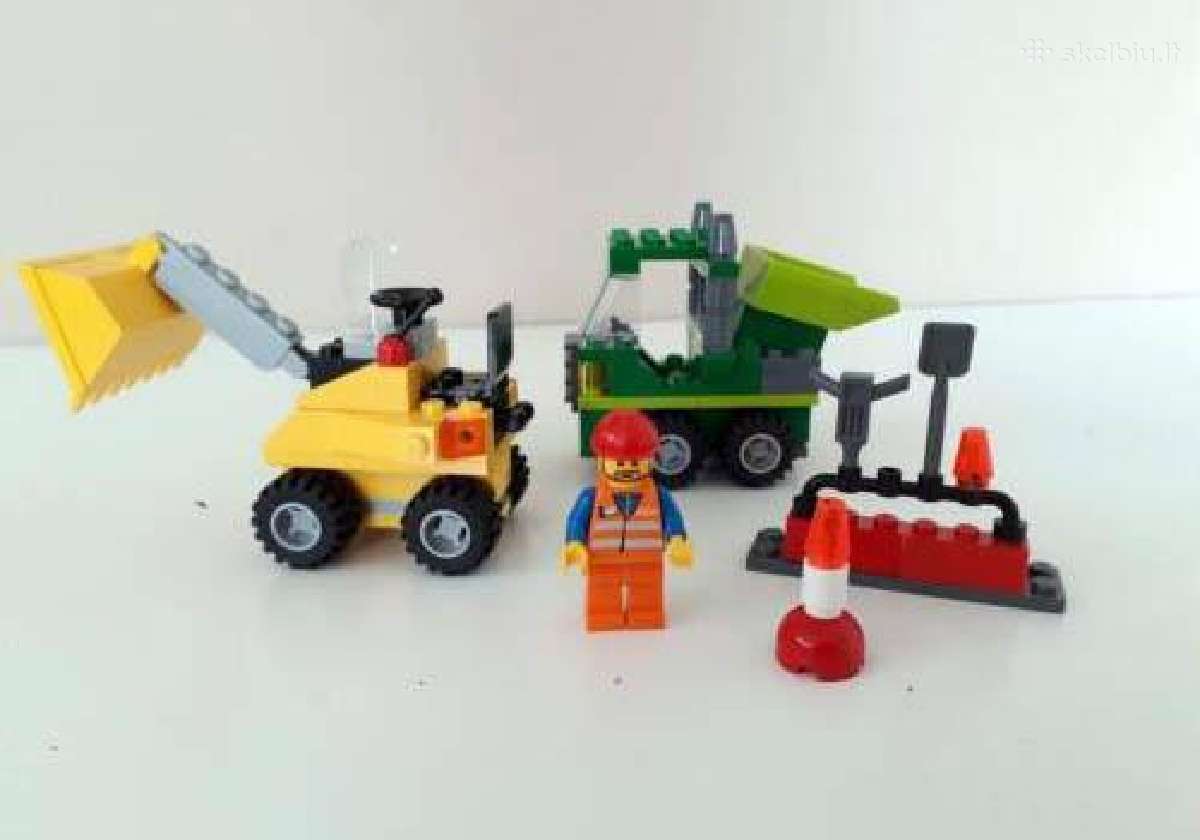 Lego City 5930 Road Construction Building Set - Skelbiu.lt