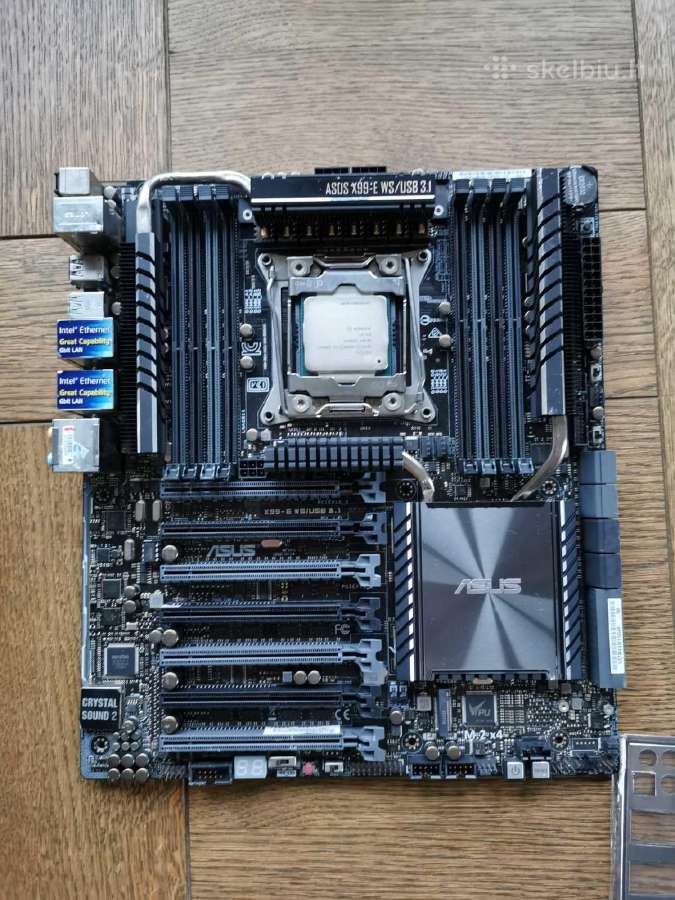 Asus X99-e Ws/usb3.1 Motherboard Lga2011-v3 Atx - Skelbiu.lt