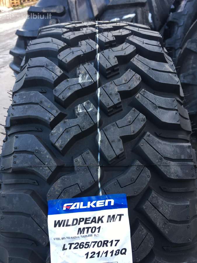 265/70 R17 M+s Falken Wildpeak M/t Mt01 - Skelbiu.lt