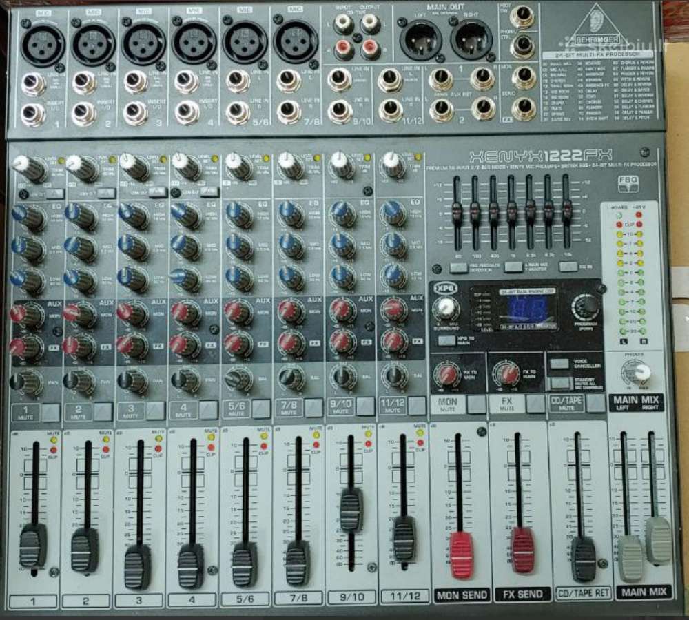 Behringer Xenyx 1222fx - Skelbiu.lt