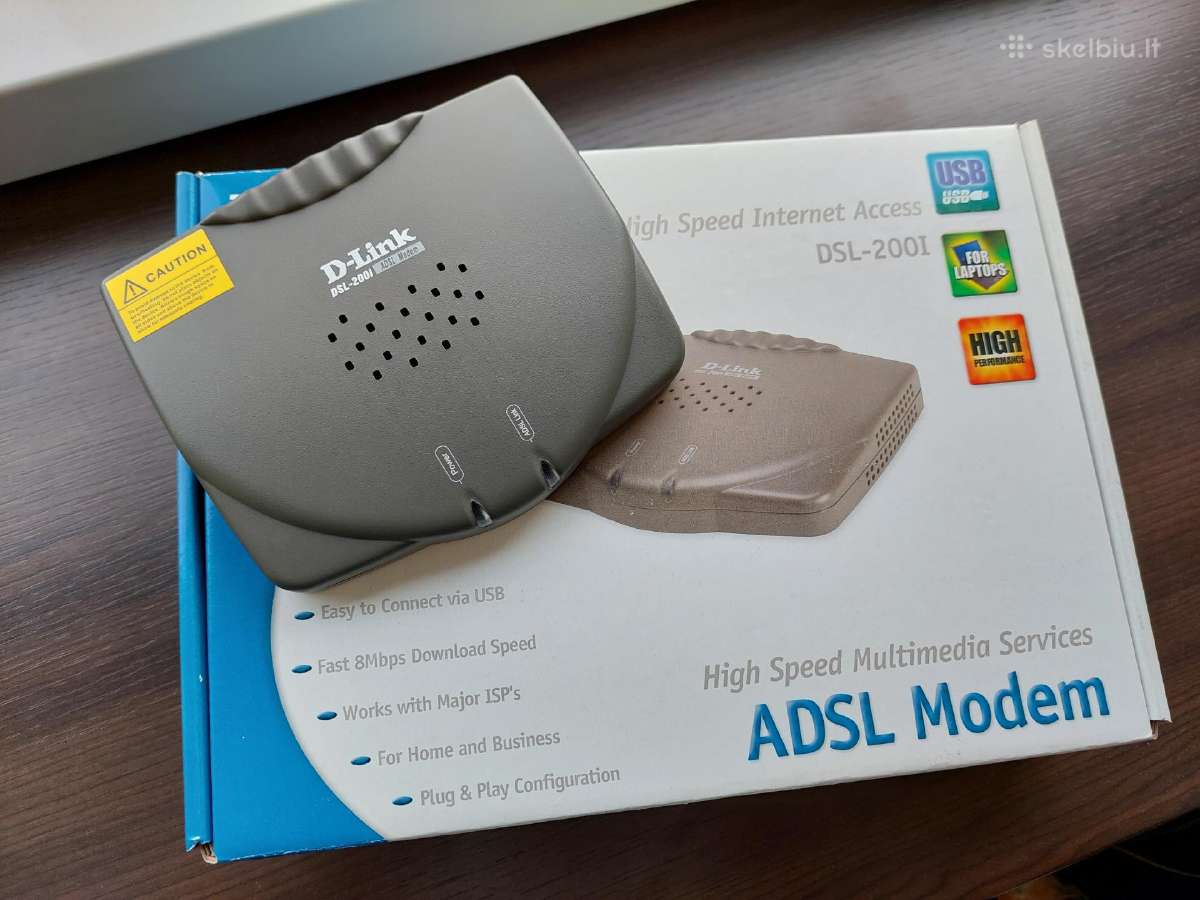 D-link modemas - Skelbiu.lt
