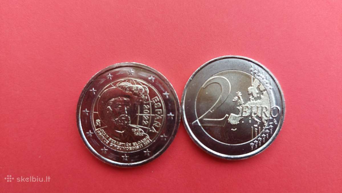 Ispanija 2022m.2€ “Kelione aplink pasaulį Unc - Skelbiu.lt