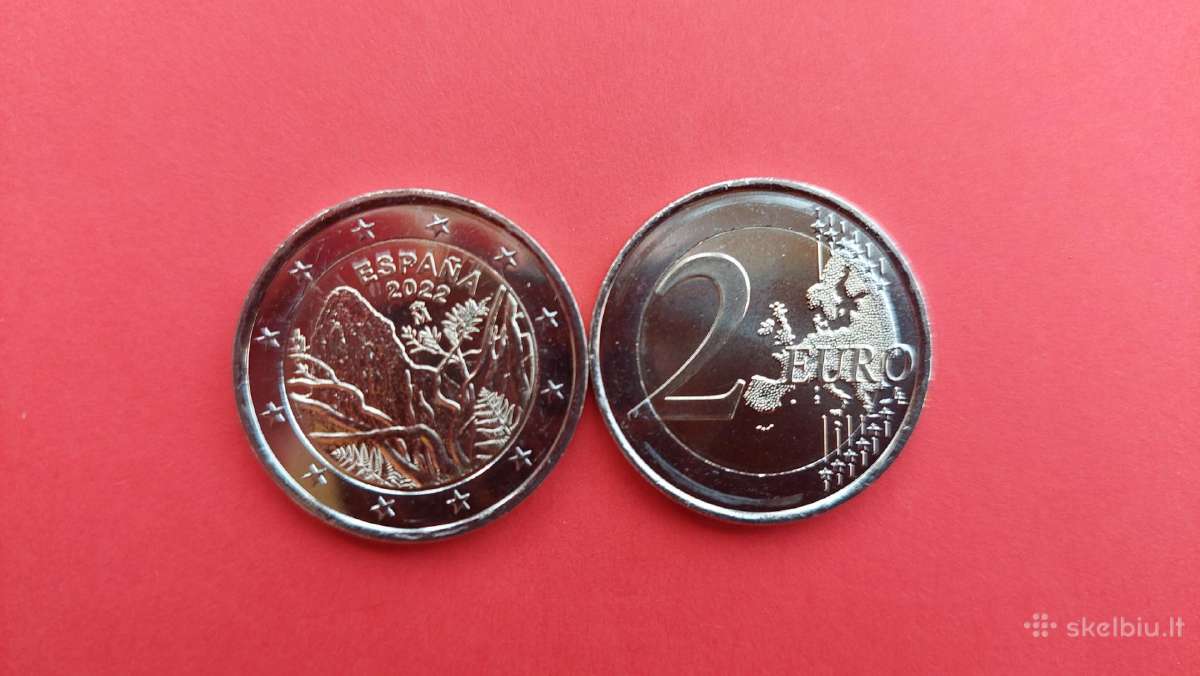 Ispanija 2022m.2€ “Nacionalinis parkas Unc - Skelbiu.lt