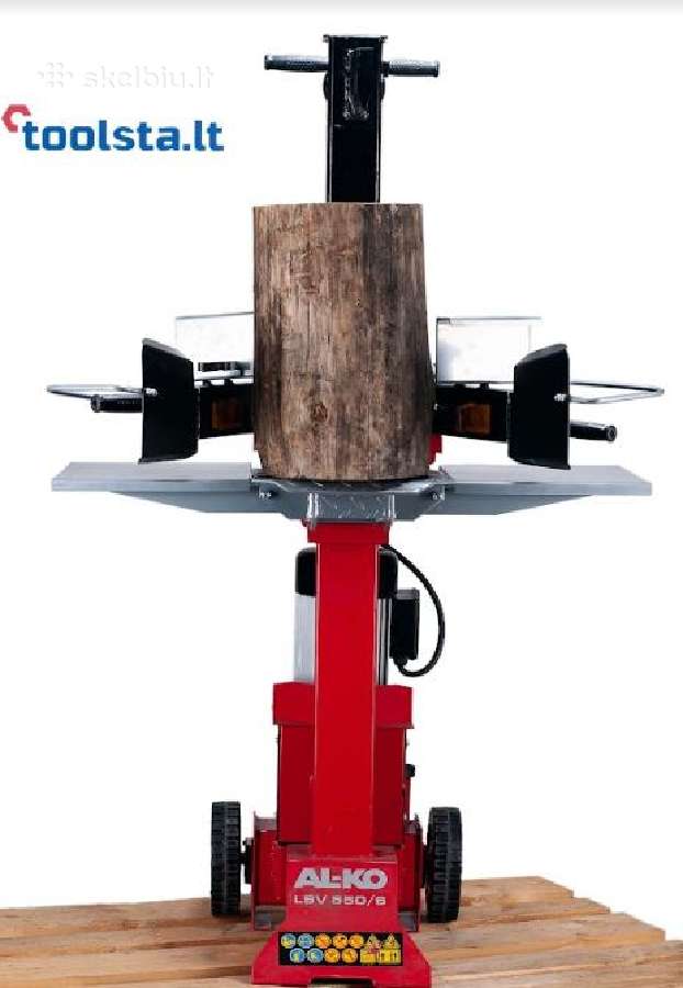 AL-ko Lsv 550/6, Malkų skaldyklė 230v 6 tonų - Skelbiu.lt