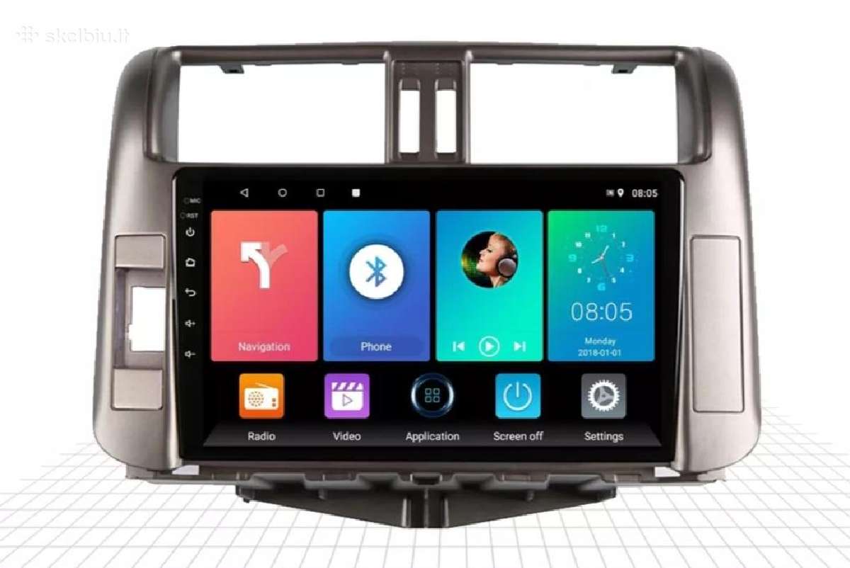 Toyota Prado Multimedija . Android 15 - Skelbiu.lt