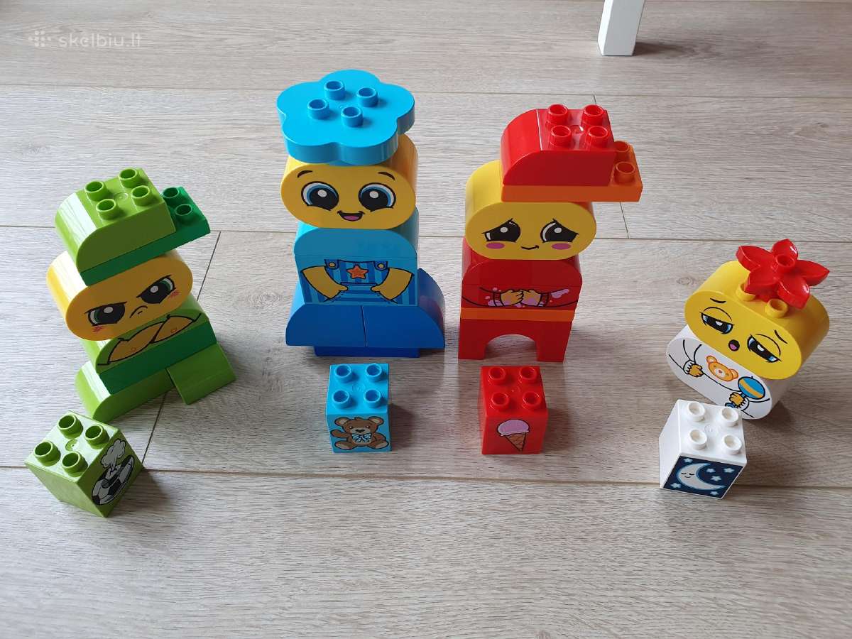 Lego duplo veidukai/emocijos rinkinys - Skelbiu.lt