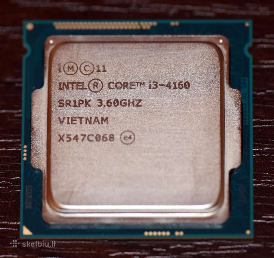 Procesoriai Intel Core i5-3470s, i3-4160 - Skelbiu.lt