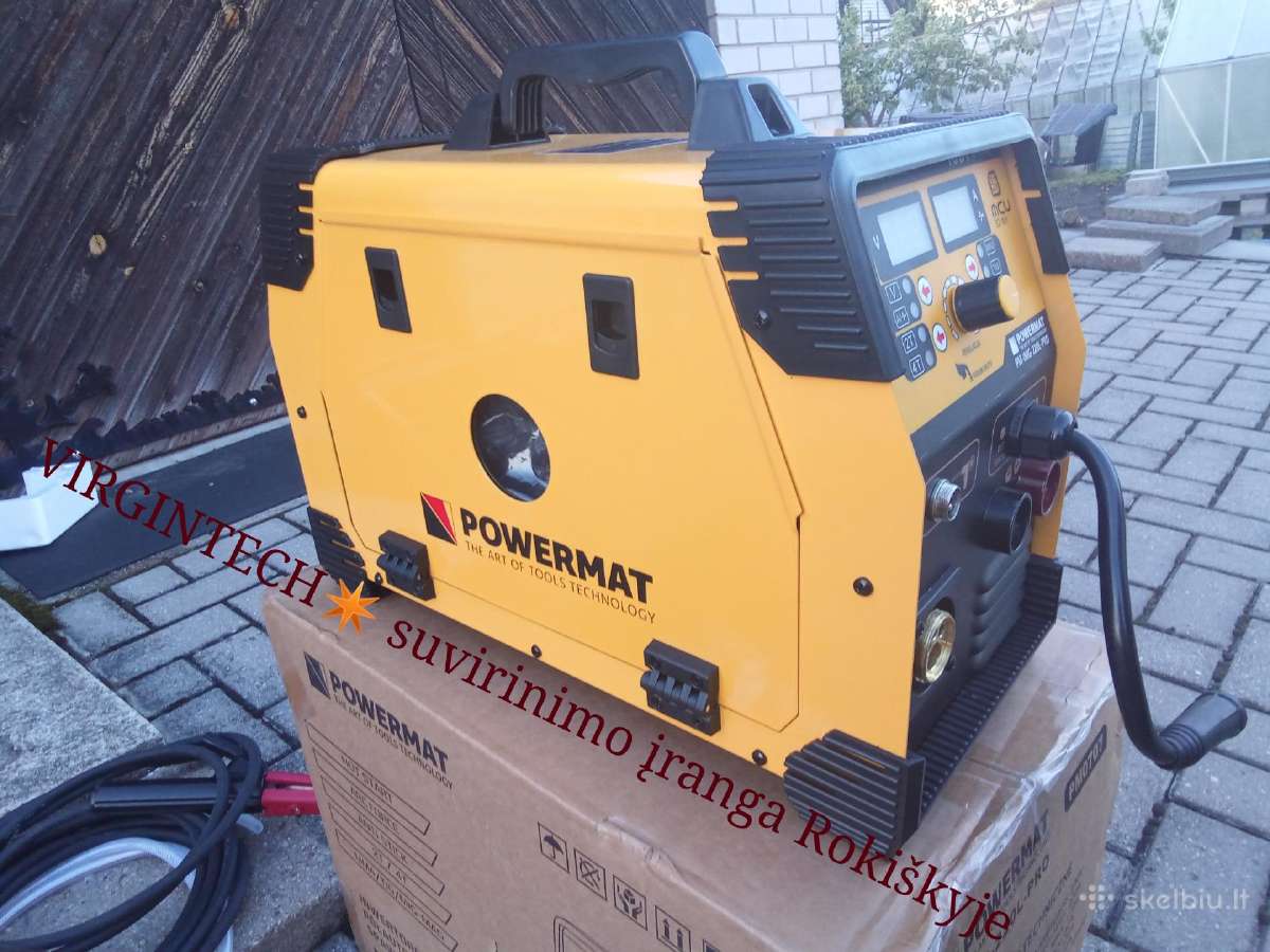 Suvirinimo pusautomačiai Powermat Sherman Boxer - Skelbiu.lt