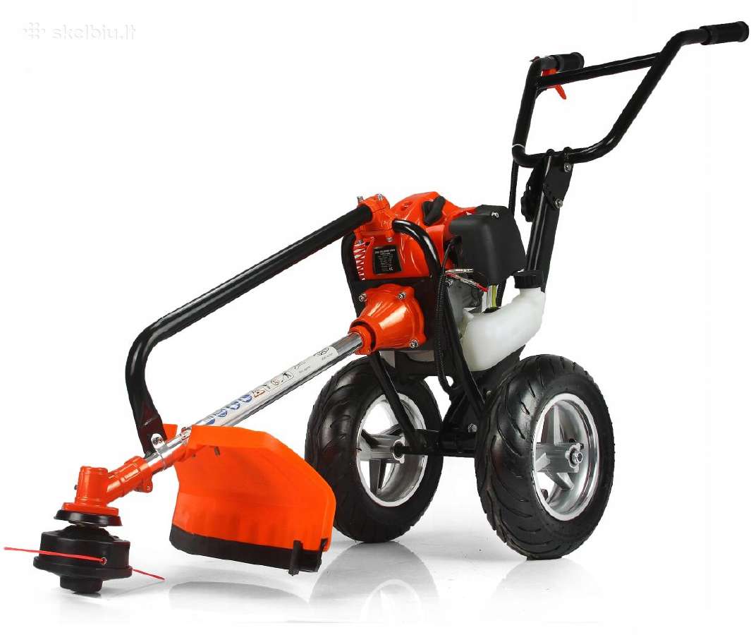 Pigiausiai Žoliapjovė trimeris su ratais Demon 5,2 - Skelbiu.lt