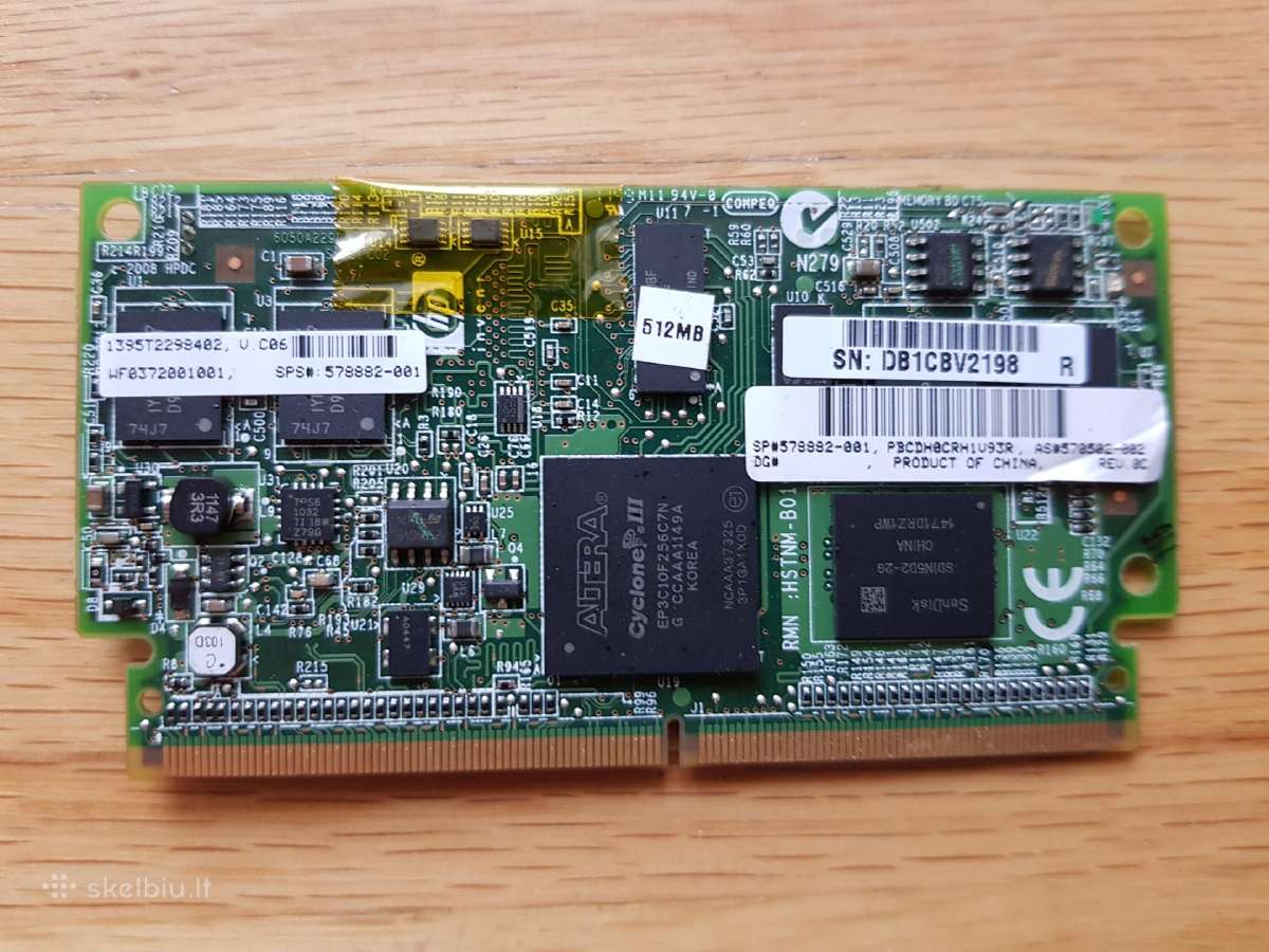 Hp 578882-001 512mb Flash Backed Write Cache - Skelbiu.lt