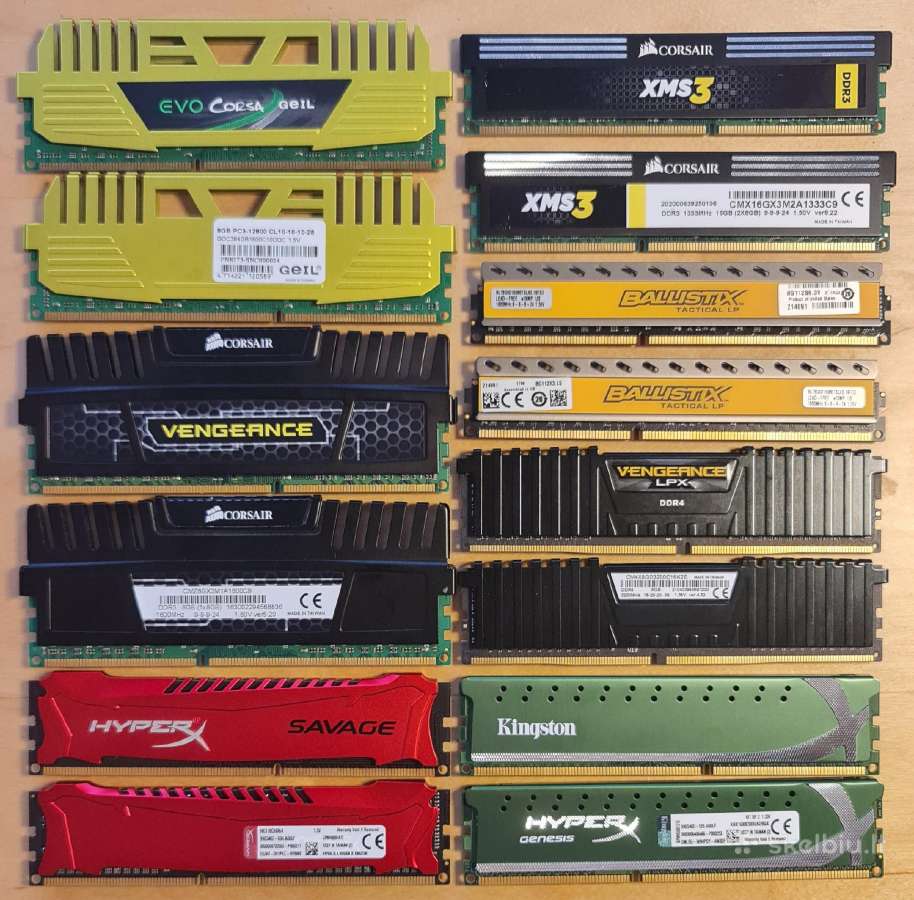 Pc Laptop Mac Pro Server Ddr3 Ddr4 2-64gb Ecc RAM - Skelbiu.lt