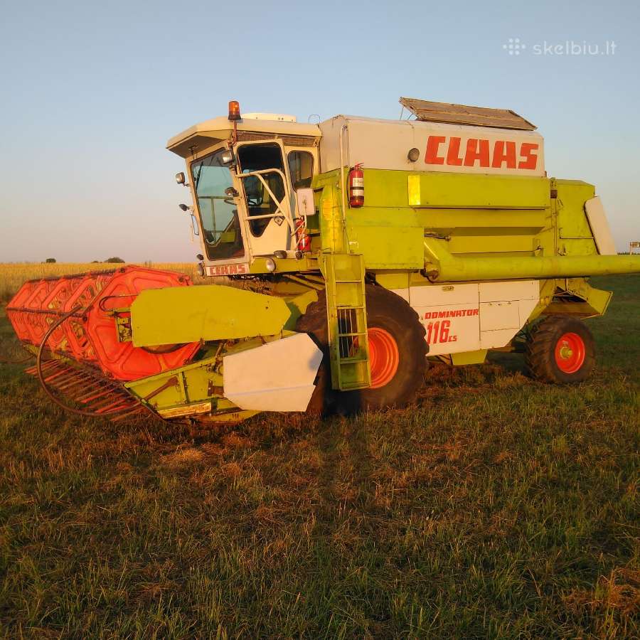 Claas dominator 116cs ir kita technika. - Skelbiu.lt