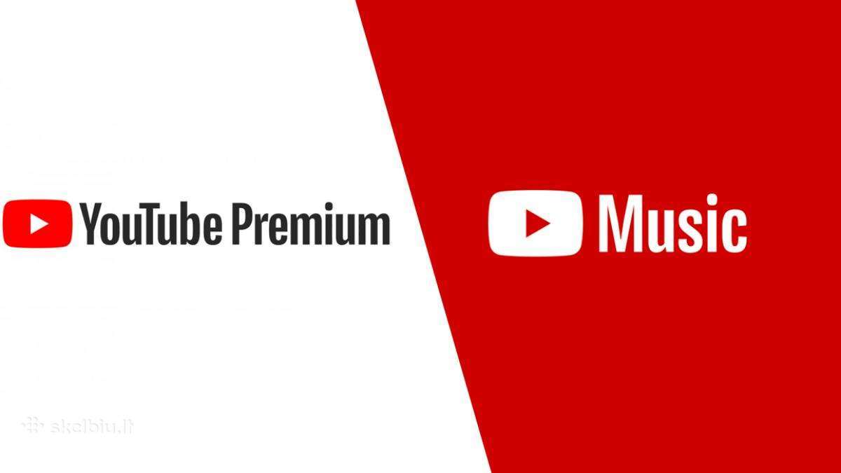 Youtube premium 3€ mėn - Skelbiu.lt