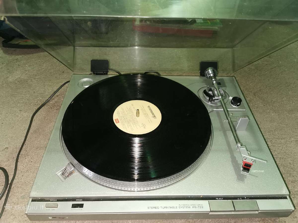 Patefonas stereo turntable system ps-t22 - Skelbiu.lt