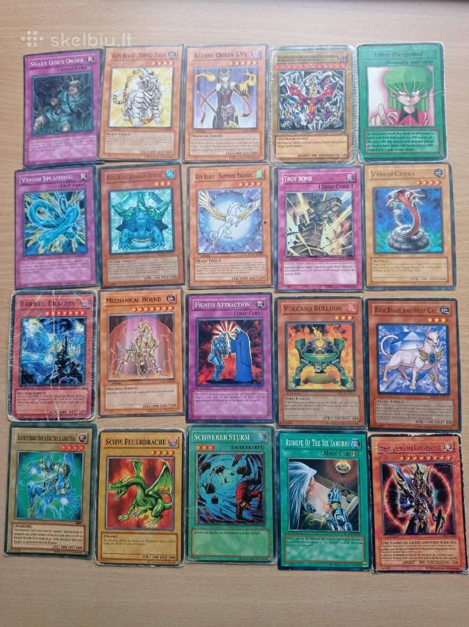 Yu-gi-oh kortos - Skelbiu.lt