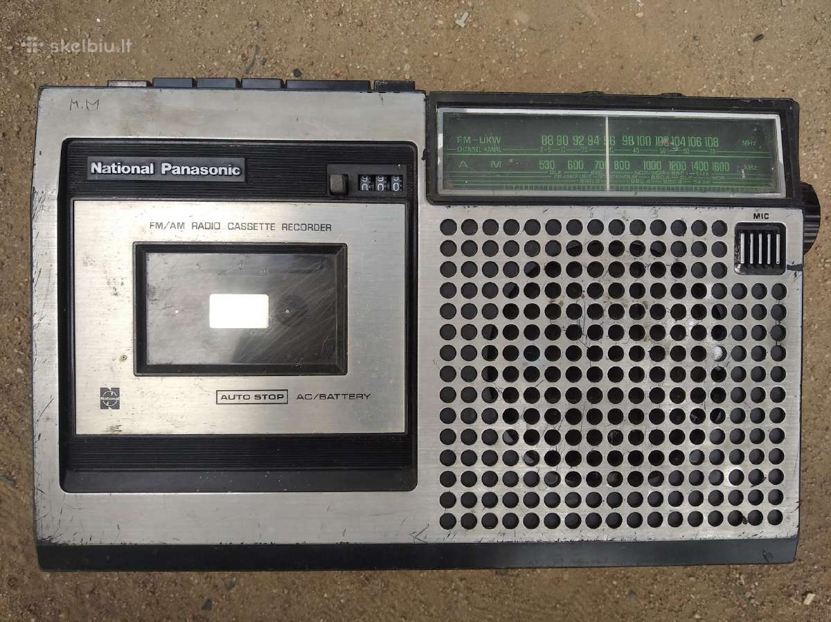 National panasonic rq-542s - Skelbiu.lt