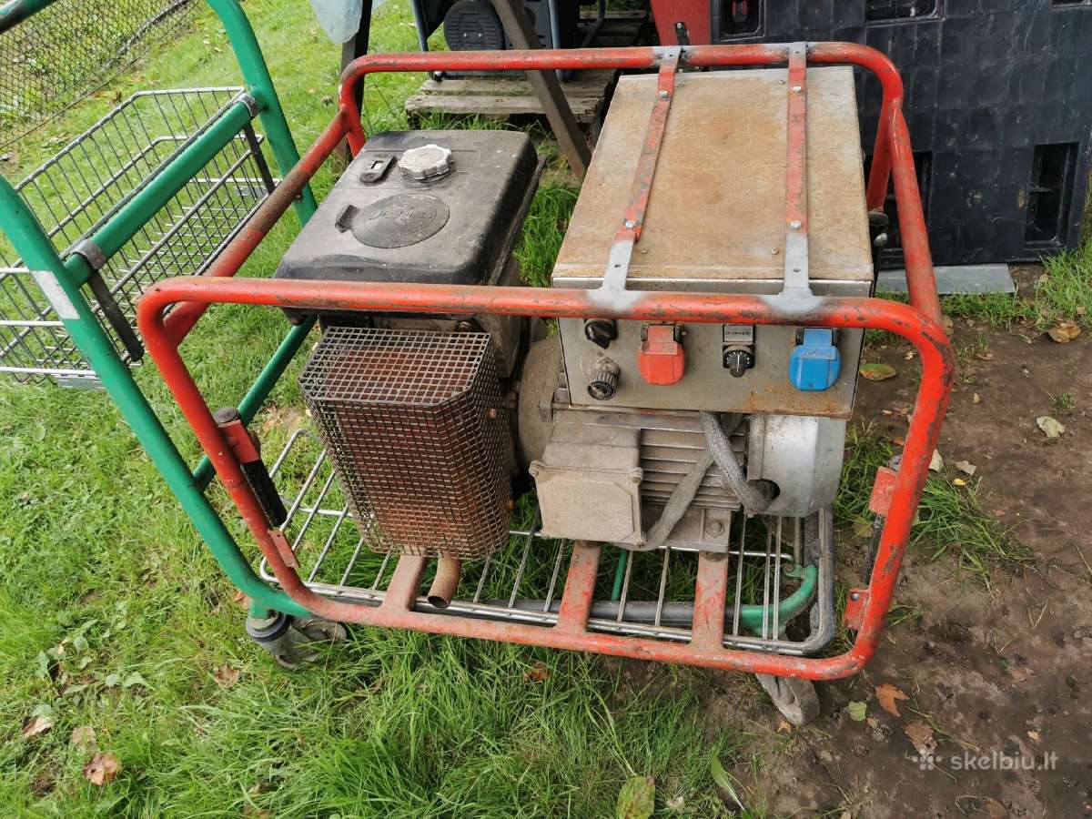4kva trifazis generatorius su svarke - Skelbiu.lt