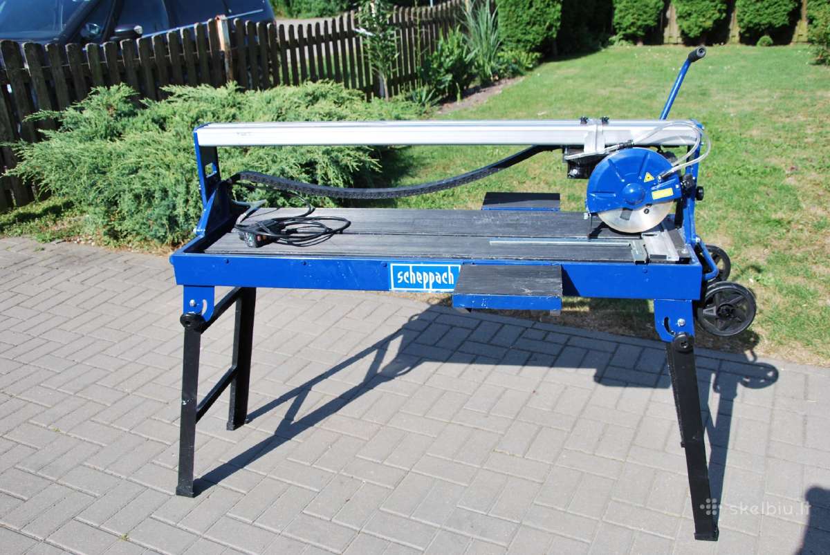 Plyteliu pjaustymo stakles Scheppach Fs 3600 - Skelbiu.lt