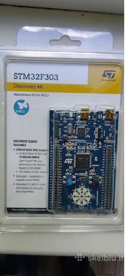 Stm32f3discovery Evaluation Kit - Skelbiu.lt