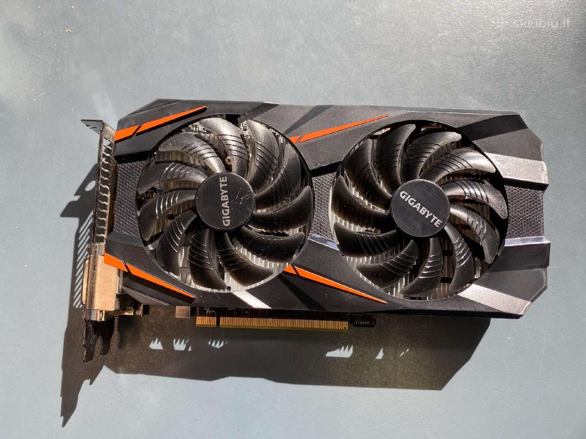 Gigabyte Geforce® Gtx 1060 Windforce Oc 3g - Skelbiu.lt