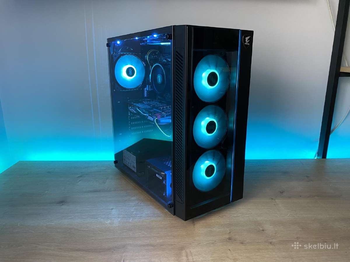 Ryzen 5 2600 + 1070 8gb + 16gb RAM - Skelbiu.lt