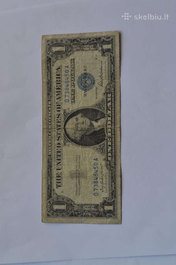 1 doleris 1957 m - Skelbiu.lt