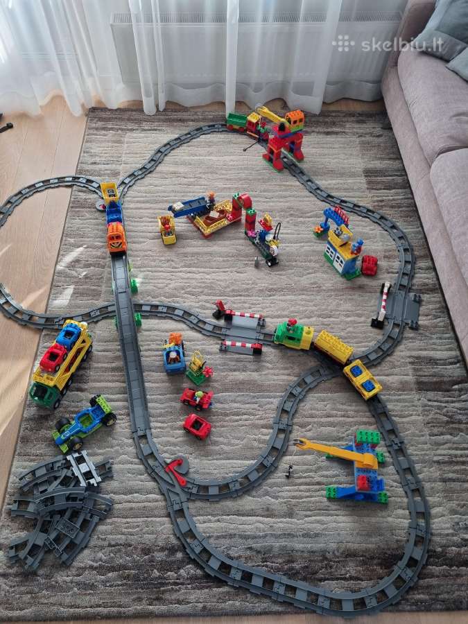 Lego duplo traukinių trasa - Skelbiu.lt