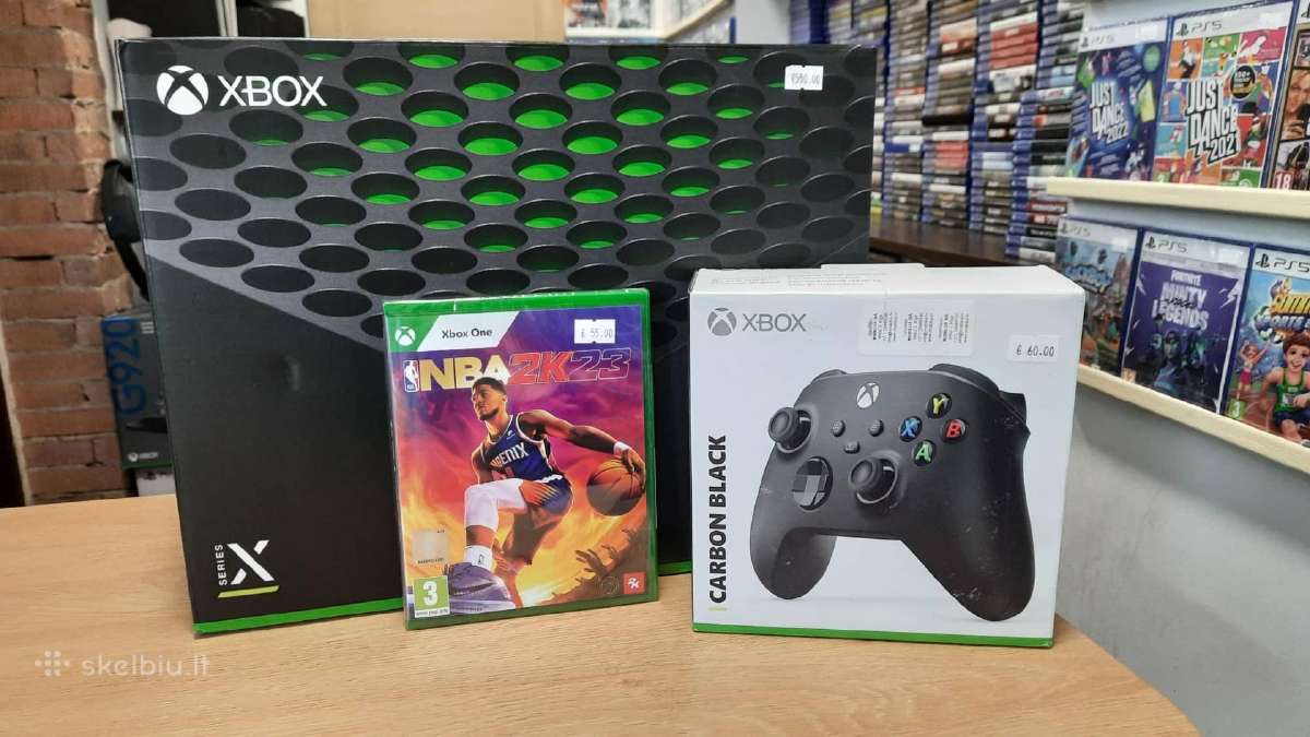 Xbox Series X 1tb + Nba 2k23 - Skelbiu.lt