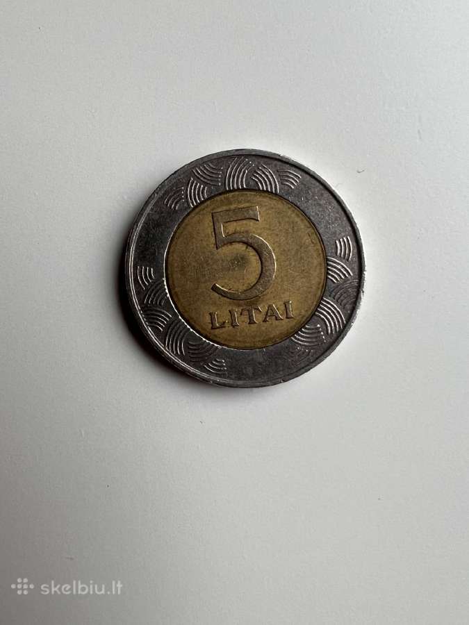 5 litai 1998 m - Skelbiu.lt